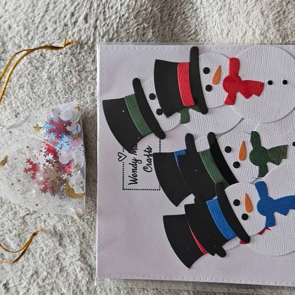 Die Cut Christmas Post Box, Mail Box Embellishments, Scrapbooking ...