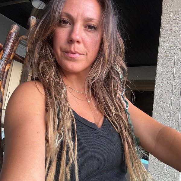 Hidden Angel | Dreadlocks Extensions Synthetic Dreads | Open Ends ...