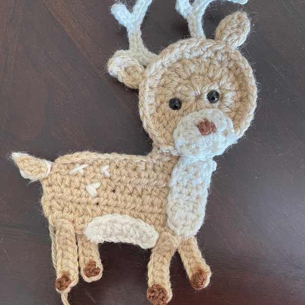 Woodland Animals Applique Pack- Crochet Pattern Only- Forest Animals ...