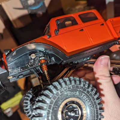 SCX24 Power Wagon High Clearance Front Bumper - Etsy