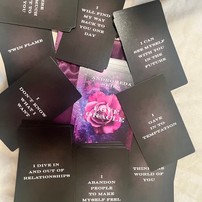 Andromeda Skies Love Oracle Love Message Oracle Cards for Love Readings ...