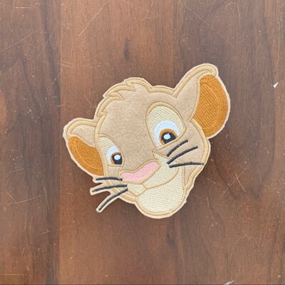 7 Size Lion King Applique Designs Embroidery Designs,kid Embroidery ...