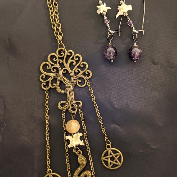 Aphrodite Venus Pendulum Altar Set Unique Celestial Divination Golden ...