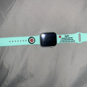 Bluey Apple Watch Band, Bluey Laser Engraved Watch Band, Personalized ...