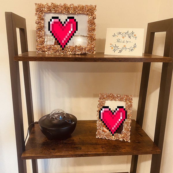 57 Rose Cluster Photo Frame Wedding,metal Picture Frame 64,art Deco ...