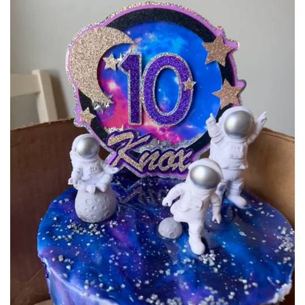 Basketball Cake Topper, Bulls Inspired Cake Topper, Birthday Cake ...