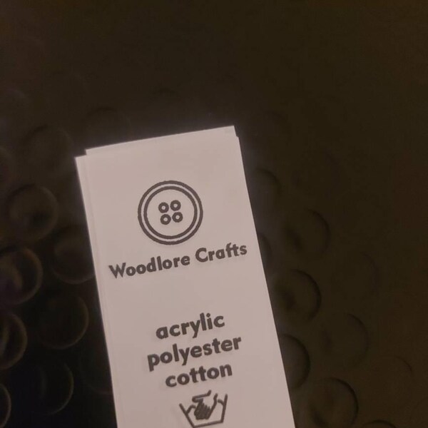 Custom Clothing Labels, Personalized Sewing Tags, Add Text or Logo ...