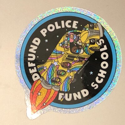 Defund Police / Fund Schools Sticker - Etsy