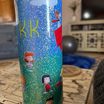 Floral Split Tumbler Neutral Colored Tumbler Fall Tumbler - Etsy