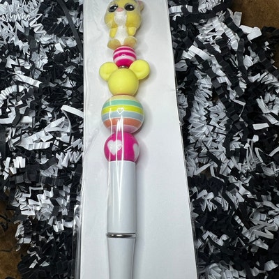 Mickey and Friends Autograph Pen, Beaded Ballpoint Pen With Disney ...
