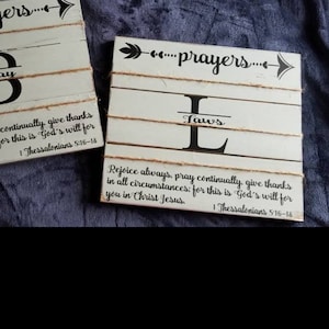 Personal Prayer Board With Scripture - Etsy
