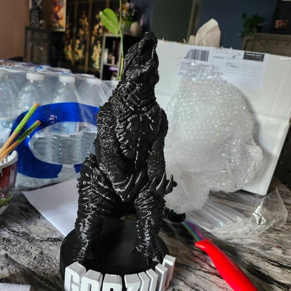 Godzilla Gaming Controller Stand Holder - Kaiju Unique Desk Organizer ...