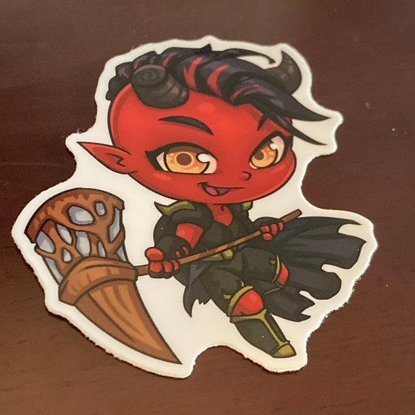 Karlach Fury of Avernus Sticker Inspired by Magic the Gathering ...