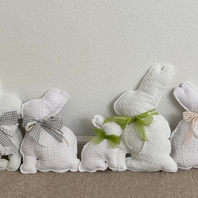 Set of 3 PDF Bunny Sewing Pattern - Etsy