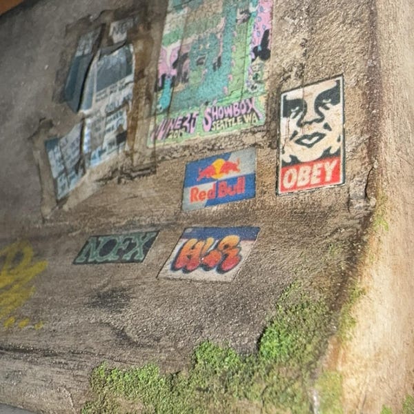 Custom High Level Ramps Fingerboard Weathered Graffiti Trash Can - Etsy