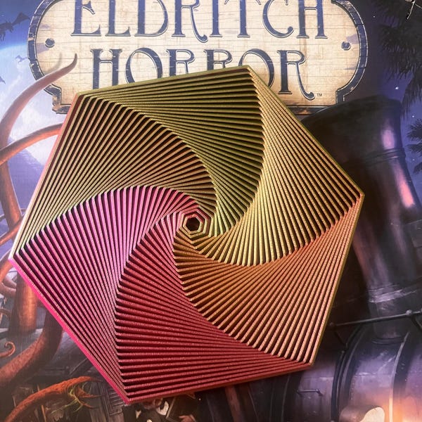 Fractal Fidget Hexagon | Colorful Fractal Hexagon Fidget - Stress ...