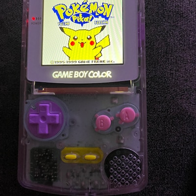 Custom Q5 IPS LED Logo Xl BACKLIT Funnyplaying Nintendo Gameboy Color ...