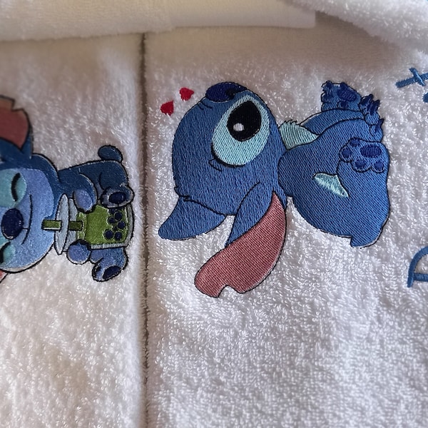 Stitch Embroidery Design, Sitting Stitch Machine Embroidery Files, Cute ...