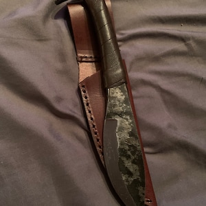 Outback Series Carbon Steel Survival Knife Full Tang | Etsy