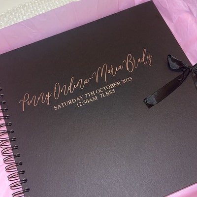 Personalised Hen Party Memory Book, Personalised Scrapbook, Photo Book ...