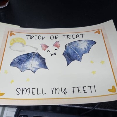 Trick or Treat Smell My Feet, Halloween DIY Toddler Craft, Baby's First ...
