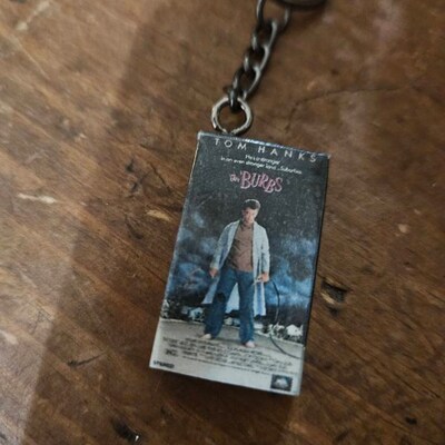 Miniature VHS Inspired Movie Keychain Charms Tons of Titles You Choose ...