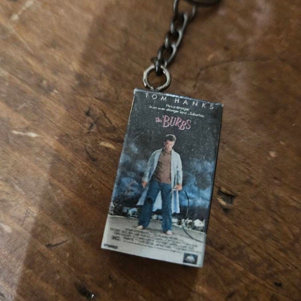 Miniature VHS Inspired Movie Keychain Charms Tons of Titles You Choose ...