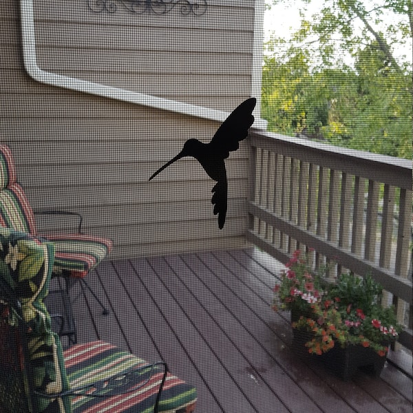 Retractable Screen Door Decals - 5 per Pack - Prevent Collisions Into ...