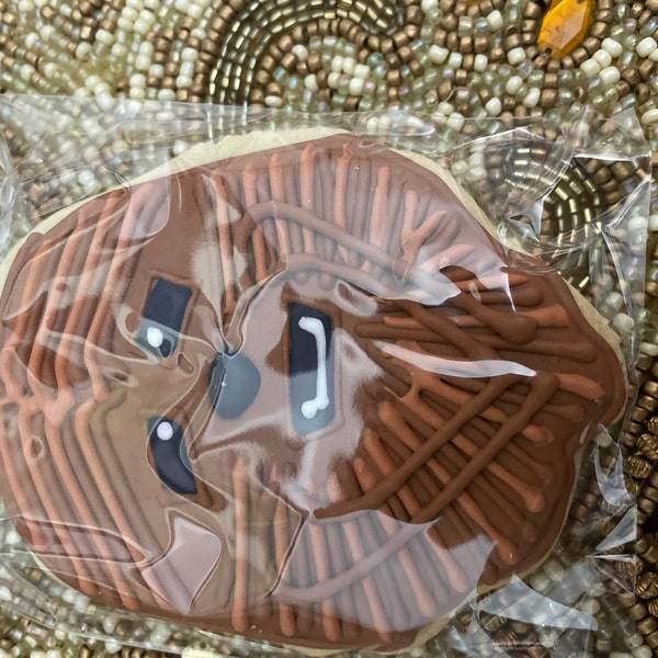 GODZILLA KONG RAWR X12 Inspired Decorated Cookies Kids Birthday Party ...