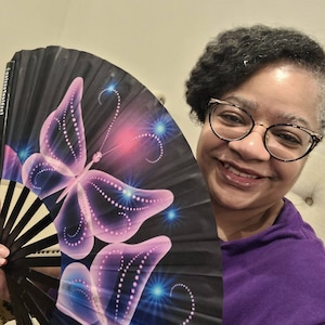 Ninja Star Hand Fan / Perfect for Avatar Kyoshi Warrior - Etsy