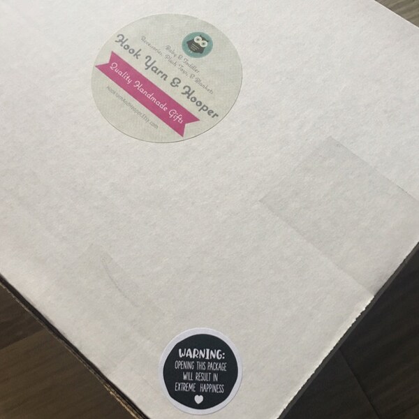 Cute Packaging Stickers, Happy Post Stickers, Cute Happy Mail Sticker ...