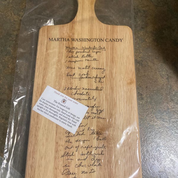 Personalized Recipe for Wall | Family Recipe Sign | Recipe Handwriting ...