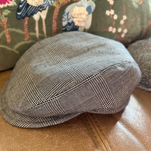 Classic Flat Cap Sewing Pattern, Four Sizes (letter Printer) - Etsy