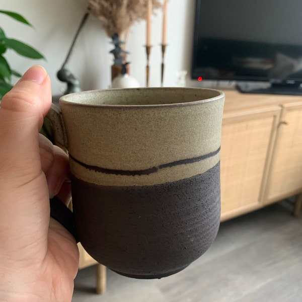 Xxl, Xl, L, M, S Size Rustic Ceramic Mug - Etsy