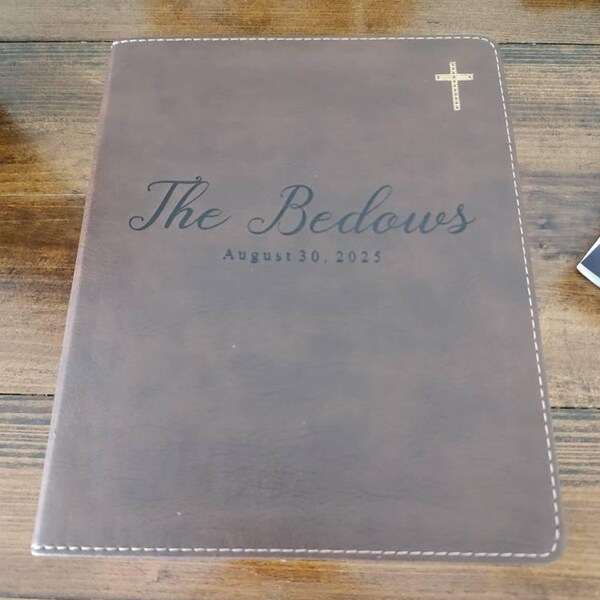 Personalized NIV Family Bible, Custom Engraved NIV Family Journaling ...