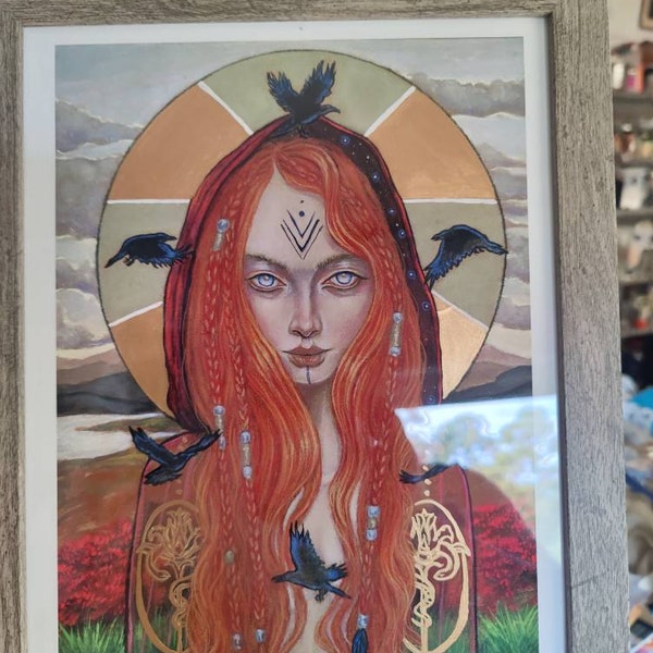 Sky Woman Iroquois Native American Mythology Pagan Turtle 8x10 Fine Art ...