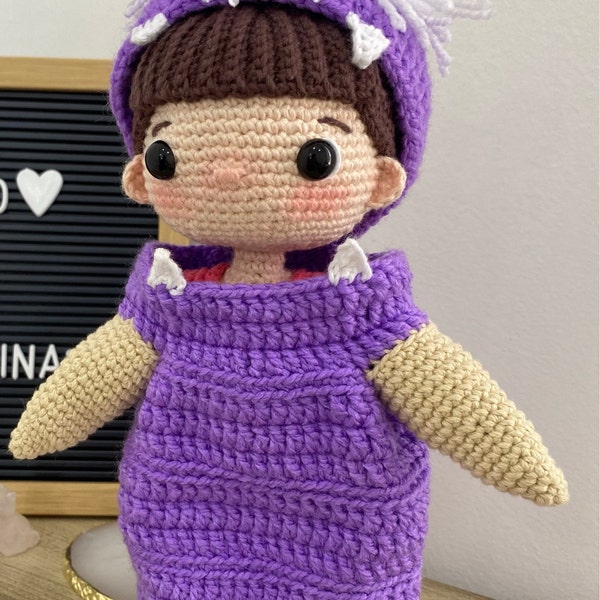 Crochet Pattern Doll Boo , ENG Pdf,spa Pdf - Etsy