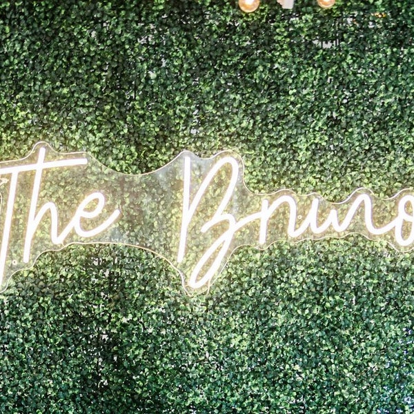 Angel Wings and Halo Neon Sign Custom - Nimbus Neon, Wedding Decor ...