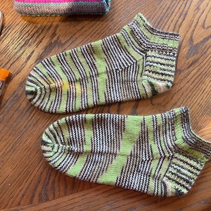 Easy Basic Worsted Weight Sock Knitting Pattern the - Etsy