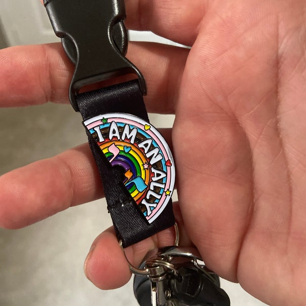 Spilla smaltata "I Am An Ally" - Etsy Italia