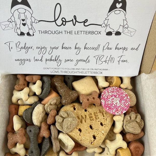Personalised Cat Treat Box | Cat Gift Box | Letterbox Cat Treats ...