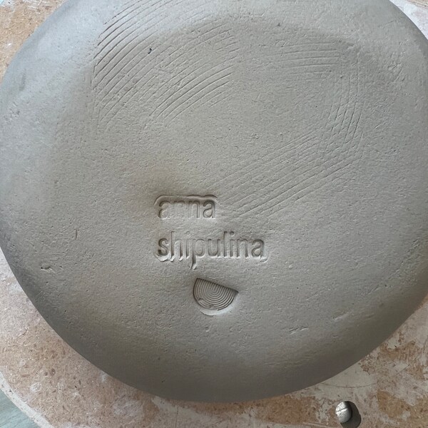 Custom Clay Stamp With Your Name or Text, Signature Stamp for Pottery ...