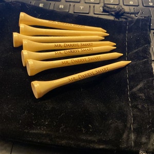 Personalized Golf Tees Engraved Golf Tees Engraved Golf - Etsy