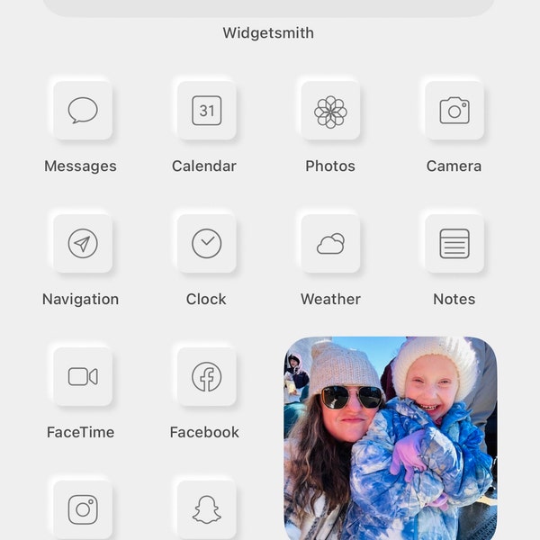 Black Ios Icon Pack, Minimal Dark Ios Icon Pack, Black and White Icon ...