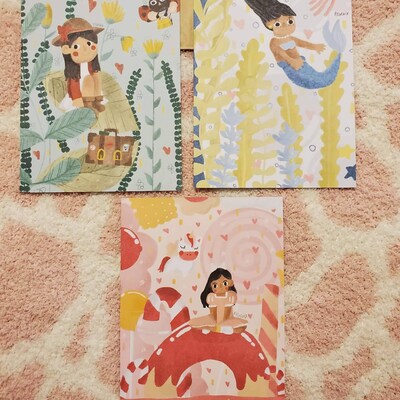 Fantasy World Postcard Pack Garden Postcard Under the Sea - Etsy