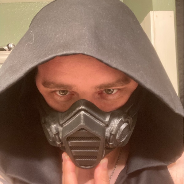 Cold Ninja Cosplay Mask by Wekster - Mortal Face Mask - Made in US ...