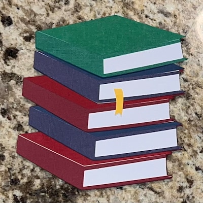 Books Gift Card Holder Svg, Book Lover Svg, DIY Teacher Card, Books Svg ...