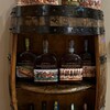 Half Barrel Display, Whiskey Barrel Cabinet, Bourbon Barrel Cabinet ...