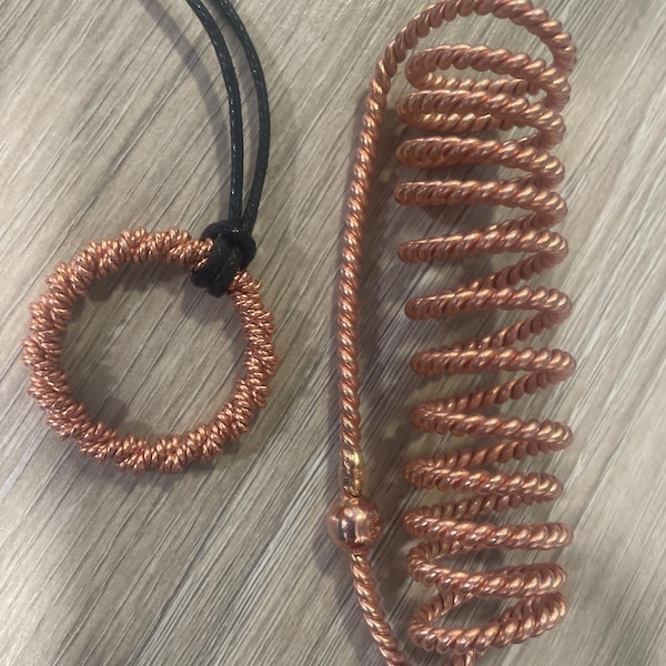 Sacred Metaphysical Copper Tensor Ring - Hand Hammered - Healing ...