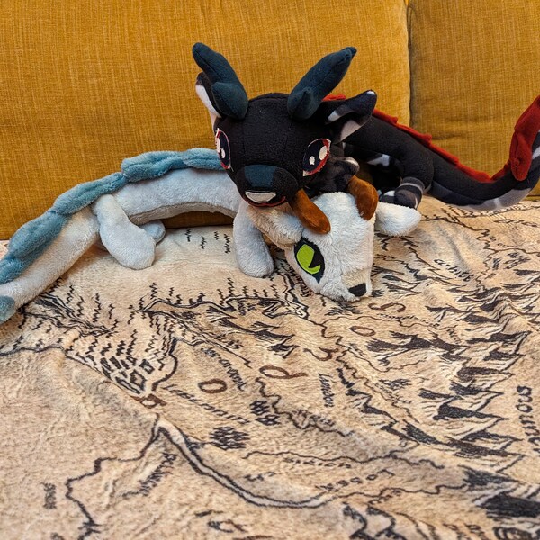 Neck Dragon Plush Sewing Pattern .pdf Tutorial Posable Wearable ...